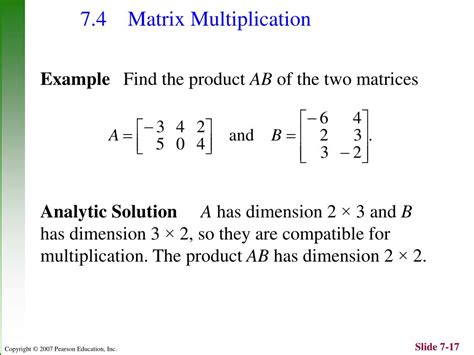 PPT Chapter 7 Matrices And Systems Of Equations And Inequalities PowerPoint Presentation ID