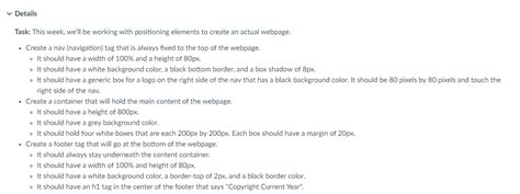 Solved Details Task This Week We Ll Be Working With Chegg