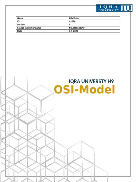 Essay Assignment Cover Page Template Pdf