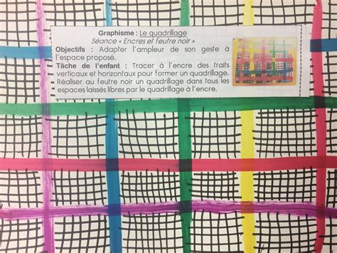 Ms Séquence Le Quadrillage Classe De Sof En Maternelle Pour