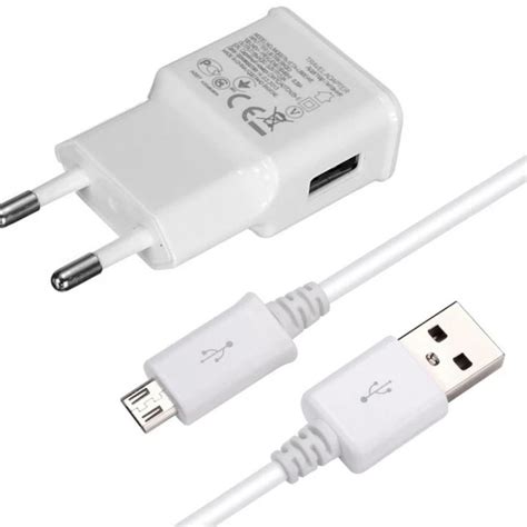 Super Like098 EU Wall Plug Adapter Phone Charger For Samsung Galaxy A03 A10 A50 S4 J5 J7