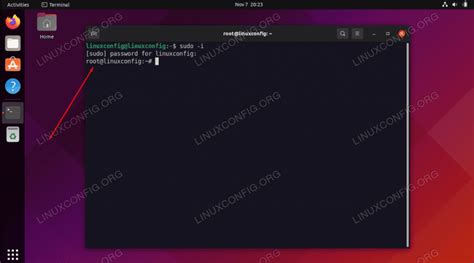 How to change to root user in Ubuntu 22.04 - Linux administration