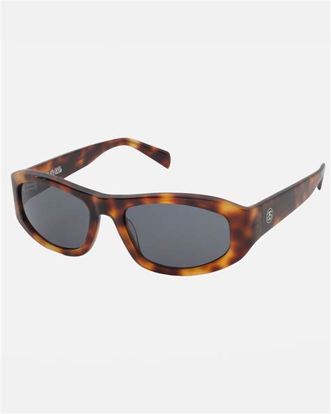 Landon Sunglasses In Tortoise Black Stüssy