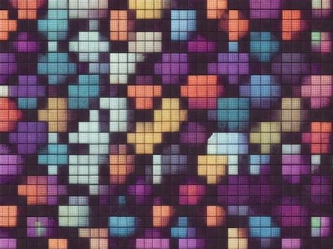Premium Photo Pixel Patterns