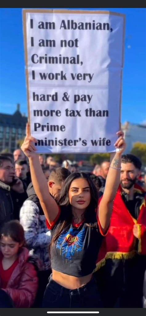 ♔angel 🇪🇺👊 ️ On Twitter Rt Aliceinalbania From Yesterdays Protest