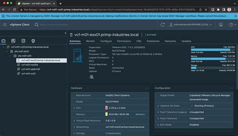 Vmware Cloud Foundation On Intel Nuc