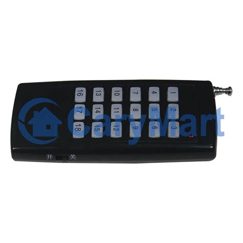 18 Buttons 500M RF Radio Remote Control Transmitter