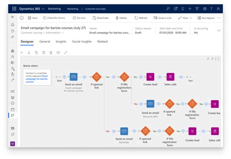 Microsoft Dynamics 365 Customer Insights Former Dynamics 365 Marketing