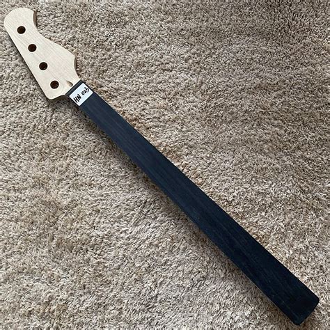 Maple 4 String Bass Neck And Rosewood Fretboard Reverb