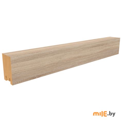 Интерьерная рейка МДФ Stella Ривьера Дуб Сонома 40x30x2700 мм купить в Mile