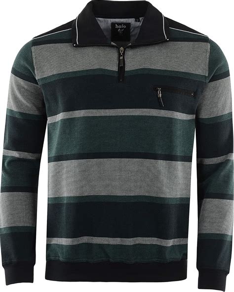 Hajo Herren Sweatshirt Zweiton Troyersweatshirt Amazonde Bekleidung