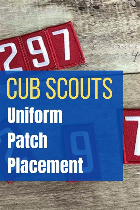 Ultimate Cub Scout Patch Badge Placement Guide 2023 Artofit