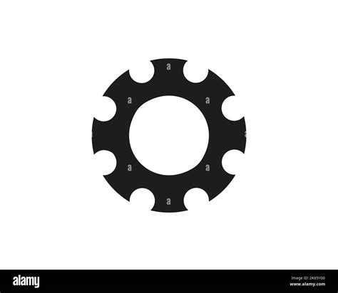 Gear Cogwheel Icon Automotive Industrial Icon Gear Logo Car Repair