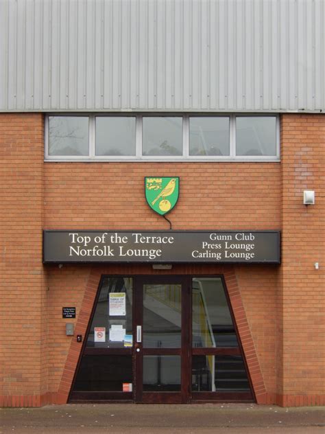 Carrow Road Entrance To The Norfolk © Stephen Mckay Cc By Sa20