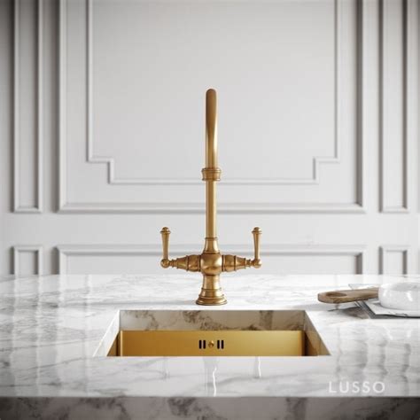 Traditional Brushed Gold Lusso