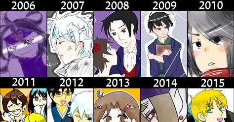 10年進化録 流行りの10年進化録をやってみた 斎村のイラスト Pixiv