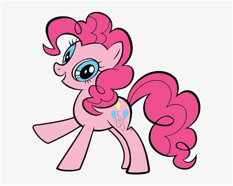 Magic Clipart Pink Sparkles Easy Pinkie Pie Drawing Png Image