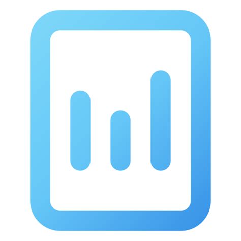 Report Generic Gradient Icon