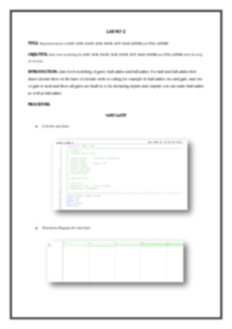 Solution Digital System Design Verilog Code Manual Studypool