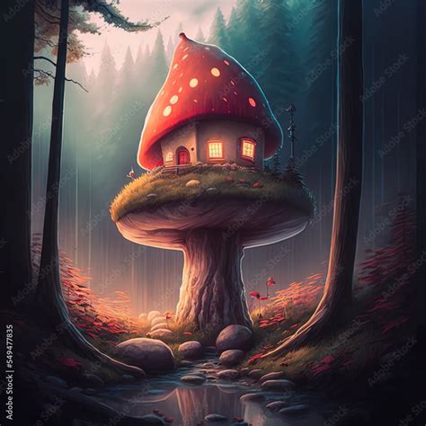 Fairytale House Were Gnomes Goblins Fairies Elves And Other Magical