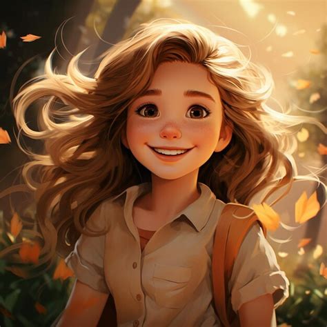 Premium Ai Image Girl Smiling Background