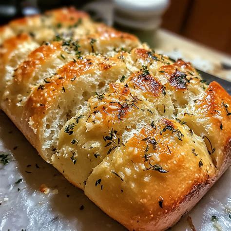 Irresistible Garlic Parmesan Herb Bread Perfect Homemade Recipe