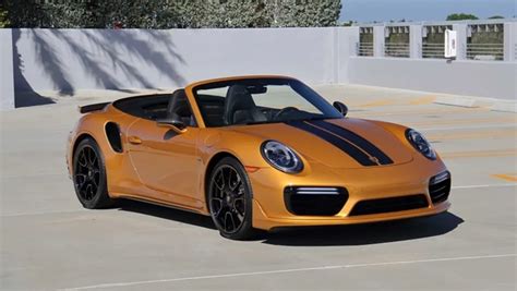2019 Porsche 911 Turbo S Cabriolet Exclusive Series Vin