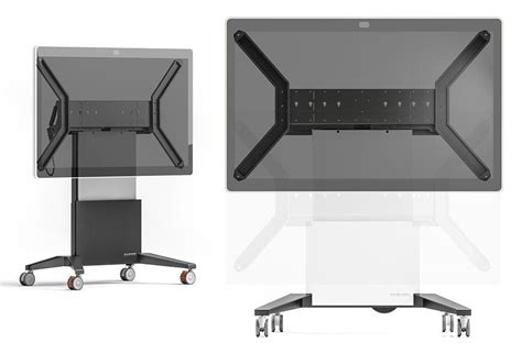 Salamander Cisco® Webex Board 70″ Electric Lift Mobile Display Stand