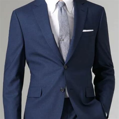 Navy Blue Suit White Shirt And Tie Combinations