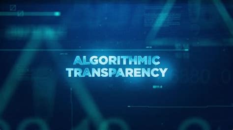 Algorithmic Transparency Concept Technology Futuristic Data Background Backgrounds Motion