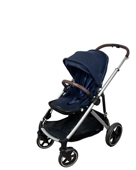 Cybex Gazelle S Modular Stroller Silver Frame Ocean Blue 2022