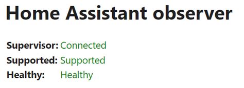 Ha Supervisor Unsupported Unhealthy Or Not Who Says The Truth Installation Home Assistant