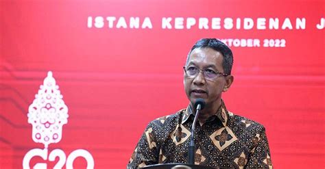 Pesan Mendagri Tito Ke Heru Budi Hartono Soal Masalah Jakarta