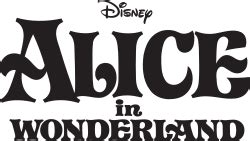File Alice In Wonderland 1951 Logo Black Svg Wikipedia