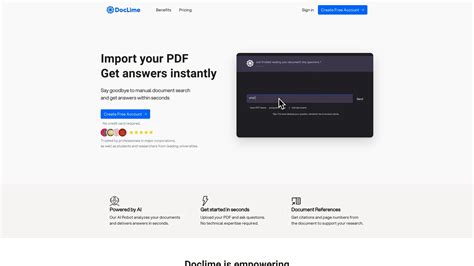 Doclime Ai Driven Document Analysis And Answers Creatiai