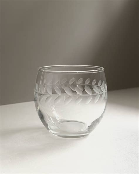 Anchor Hocking Laurel Roly Poly Glass Set Set Of 10 Etsy
