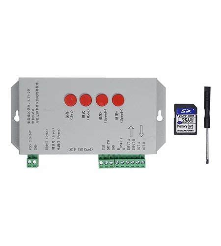 T1000S RGB Full Color Programmable Pixel LED Controller With SD Card