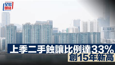 上季二手蝕讓比例達33 創15年新高 呢個屋苑表現最差 星島日報