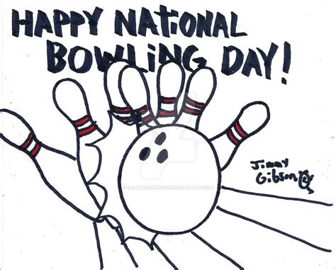Happy National Bowling Day By Celmationprince On Deviantart