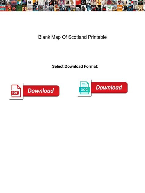 Ukresourceblank Map Of Scotlandblank Map Scotland Outline