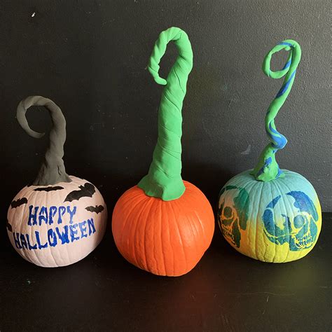 Stenciled Pumpkins With A Twist Stencil 1