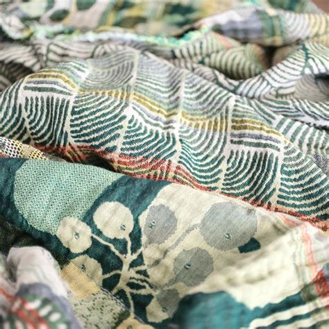 Letol Organic Cotton French Scarf Celine 1 Granny Green Hs Code 611710