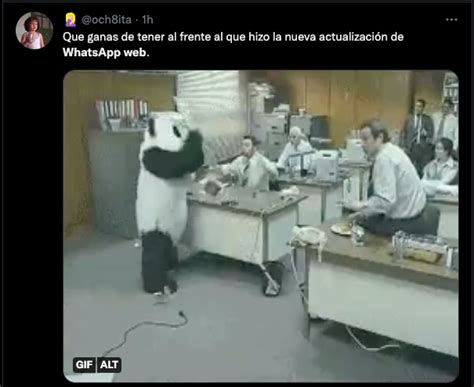 Whatsapp Web 仍然很慢：迟到的最佳模因 Infobae