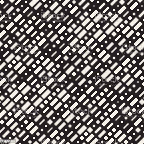 벡터 완벽 한 흑인과 백인 불규칙 한 대시 사각형 추상적인 기하학적 배경 디자인 0명에 대한 스톡 벡터 아트 및 기타 이미지 0명 거친 검은색 Istock