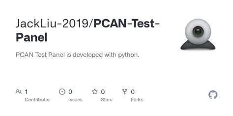 Github Jackliu Pcan Test Panel Pcan Test Panel Is Developed