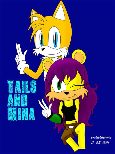 Tails And Mina By Cosmicstarcore On Deviantart