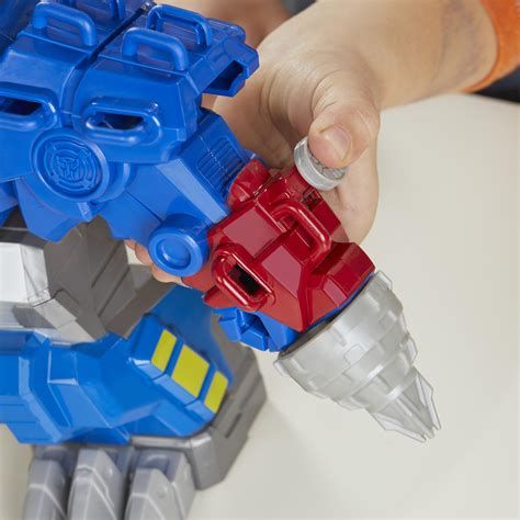 Transformers Dinobot Adventures Optimus Prime T Rex Converting Toy With