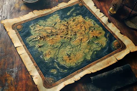 Make Artistic Fantasy Map Sci Fi Map Digital Art Illustration By Rietteaergh Fiverr