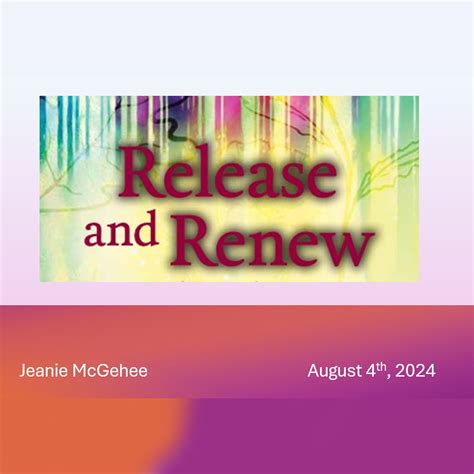 Release And Renew Unity Church