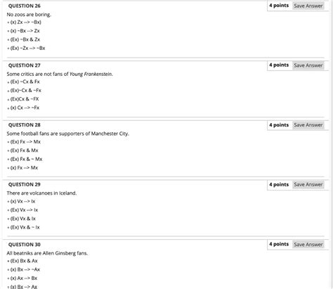 Solved A CONCISE INTRODUCTION TO LOGIC Pick The Correct Chegg Com